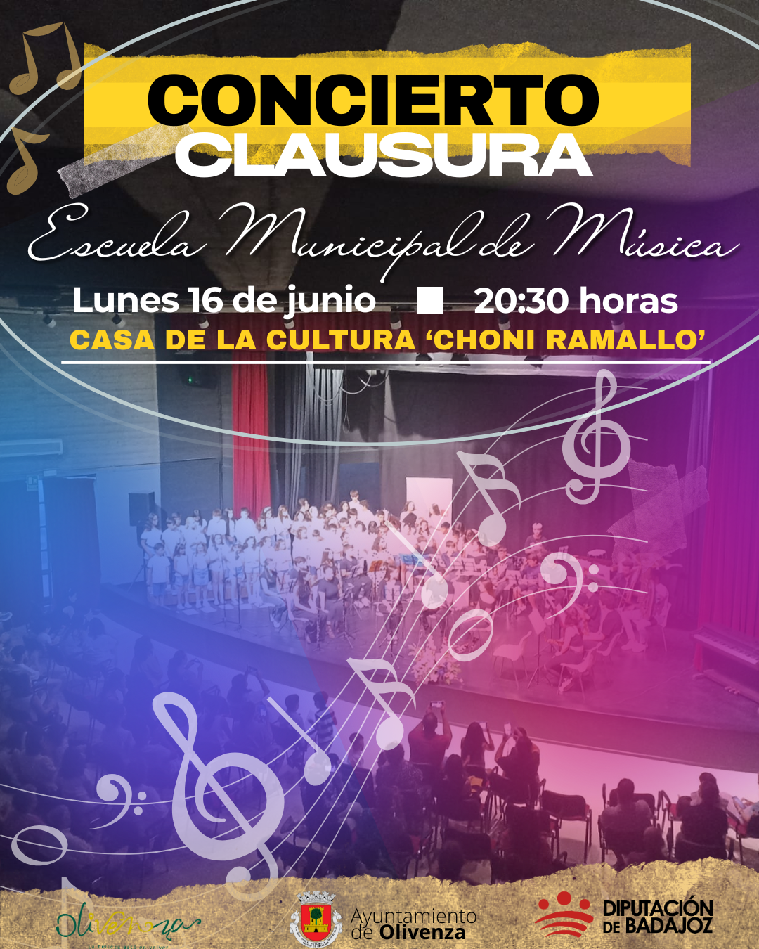 La Escuela Municipal de Música de Olivenza clausura el curso con un ...